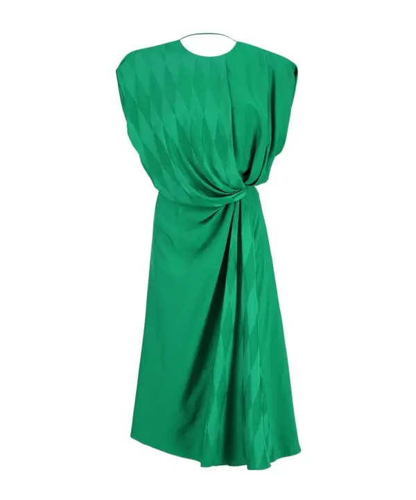 Emerald Green Silk Dresses | Editorialist