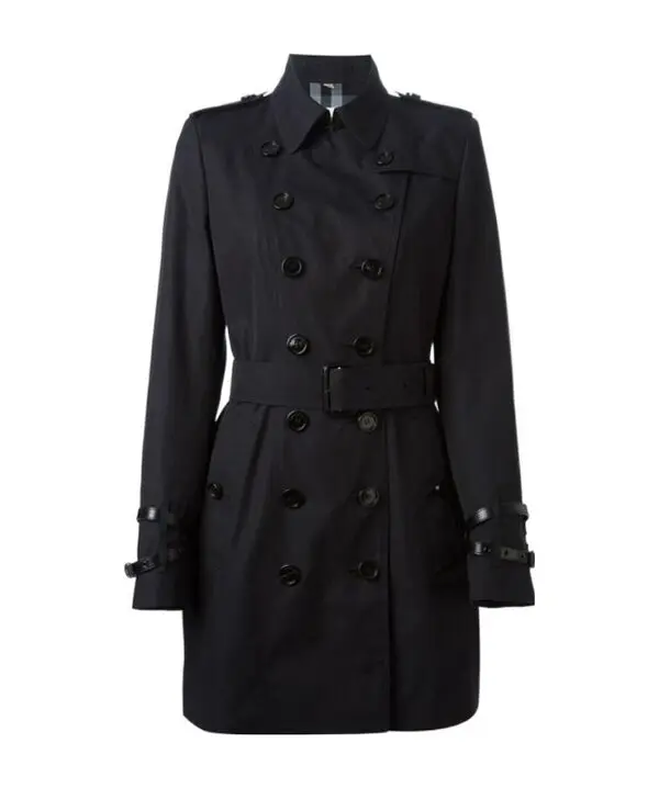 Burberry Double Breasted Trench Coat