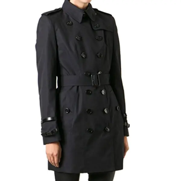 Burberry Double Breasted Trench Coat