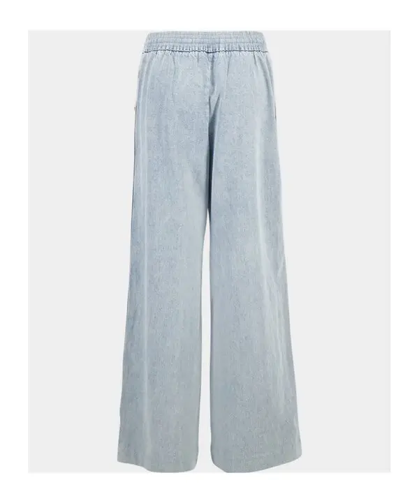 Zimmermann Runway Rebellion Denim Snap Pant - Castaway