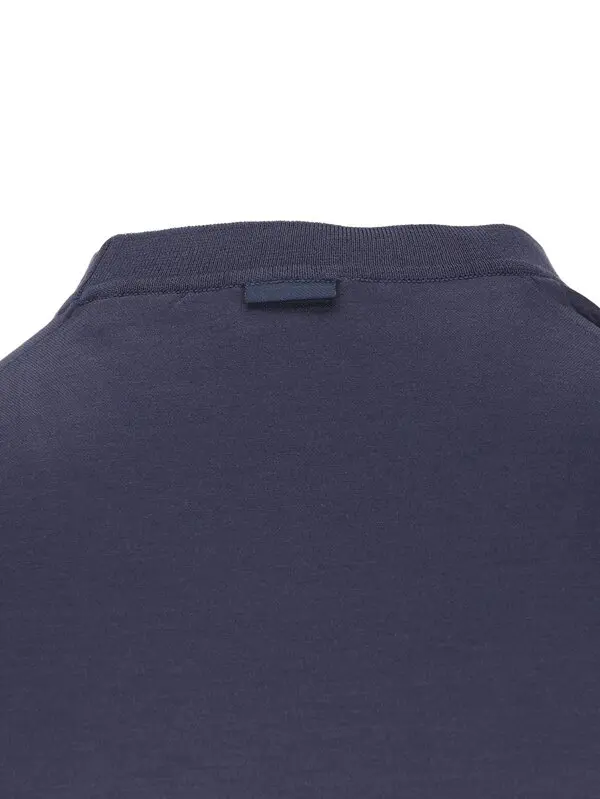 Zegna Regular Fit Crewneck T-shirt - Black