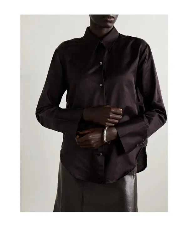 Citizens Of Humanity Long Sleeve Shirt With Classic Collar