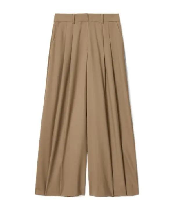ALLSAINTS Poppy Wide Leg Pleated Trousers