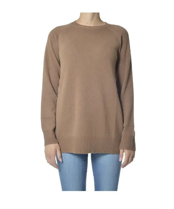 Max Mara Long Sleeve Round Neck Pullover - Brown