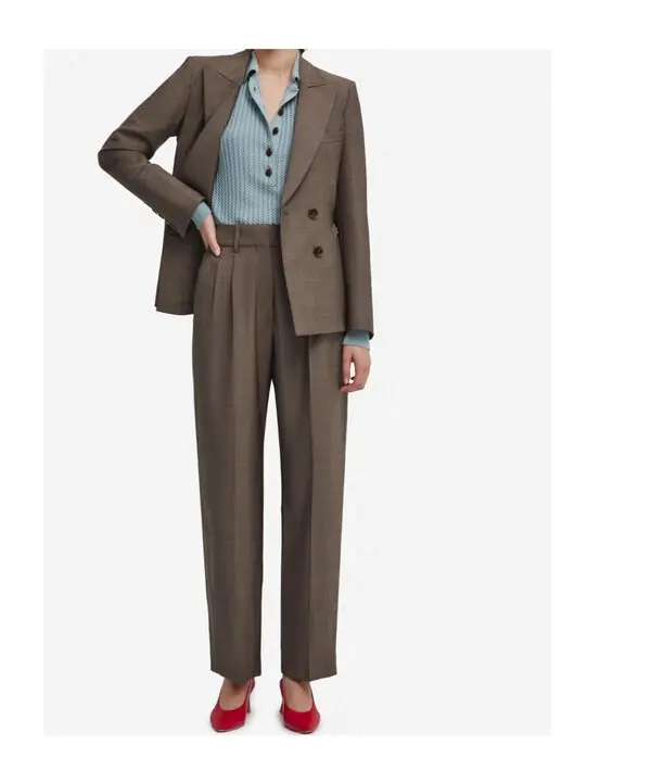 BLAZÉ MILANO Aile Charmer Double-breasted Blazer - Brown