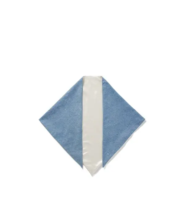 AGOLDE Recycled Denim Scarf - Blue