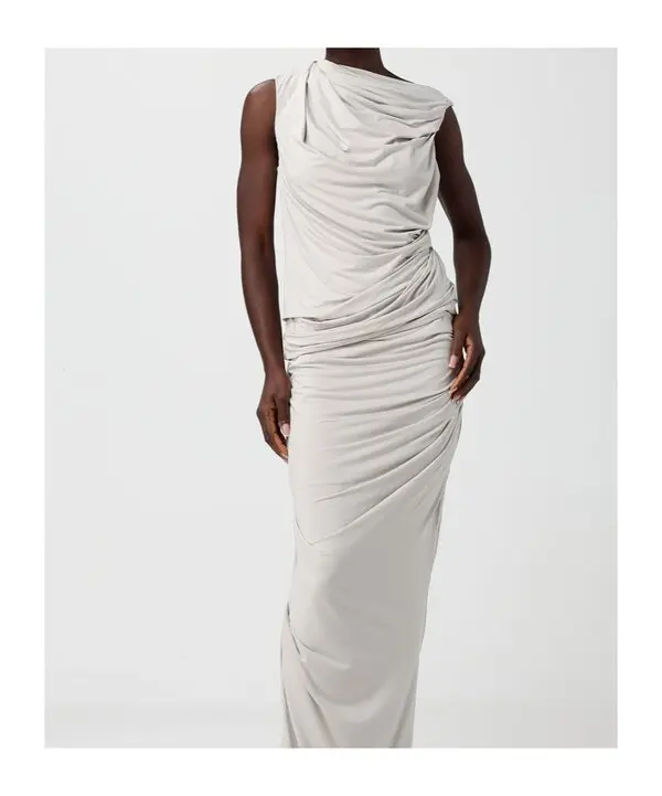 ENTIRE STUDIOS Draped Sleeveless Top With Pleated Details