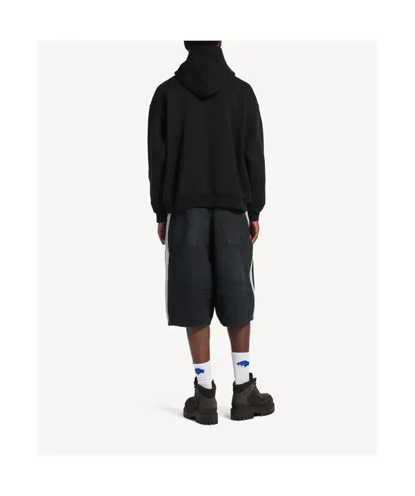 Balenciaga Thunder Printed Fleece Hoodie