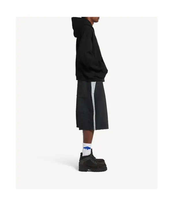 Balenciaga Thunder Printed Fleece Hoodie