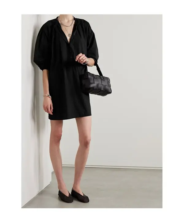 NILI LOTAN Najam Button Mini Dress