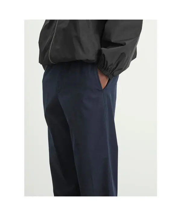 Dries Van Noten Straight Leg Cotton Wool Pants
