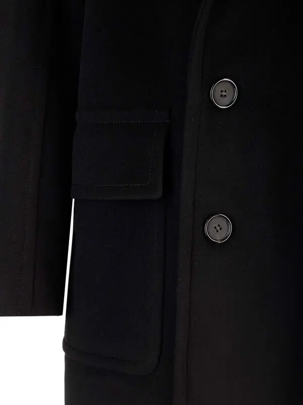 Alexander McQueen Oversized Double-breasted Peacoat
