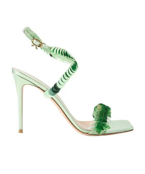 GIANVITO ROSSI Sequin-embellished Stiletto Sandals