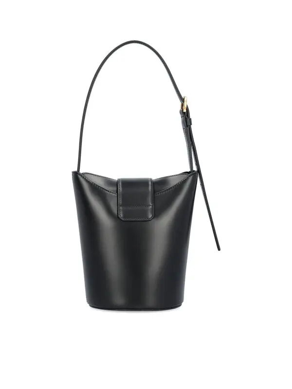 FERRAGAMO Trifolio Bucket Bag - Black