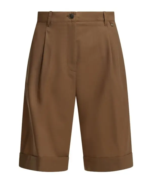 Herno Pleated Bermuda Shorts