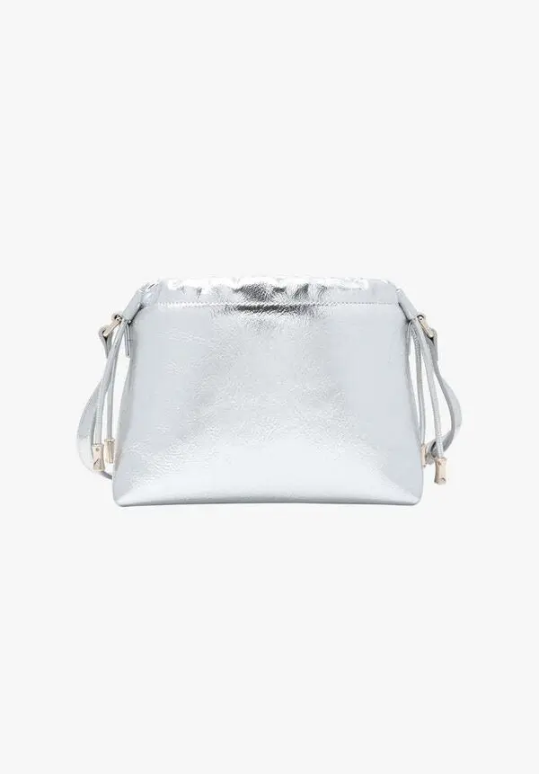 A.p.c. Ninon Mini Shoulder Bag - Argent