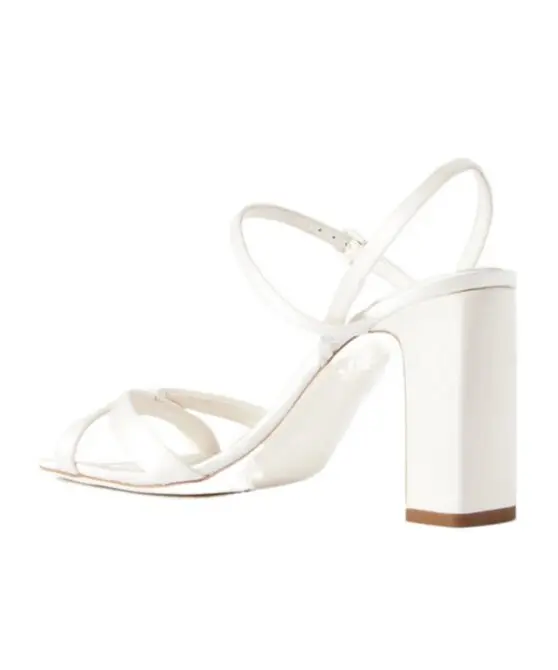 JIMMY CHOO Elsy Buckle-strap Sandals - Ivory