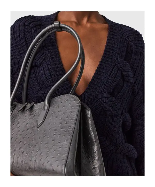 Stella McCartney Chain V-neck Knitted Jumper