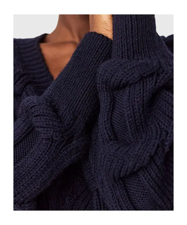 Stella McCartney Chain V-neck Knitted Jumper