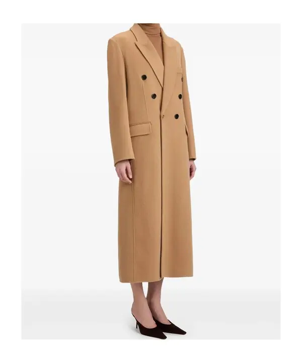 Victoria Beckham Double-breasted Mid-length Coat