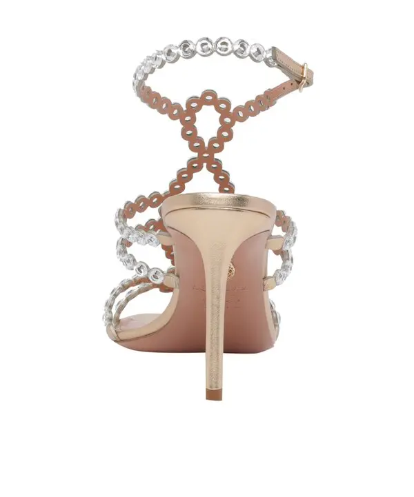 AQUAZZURA Embellished Strappy Sandals