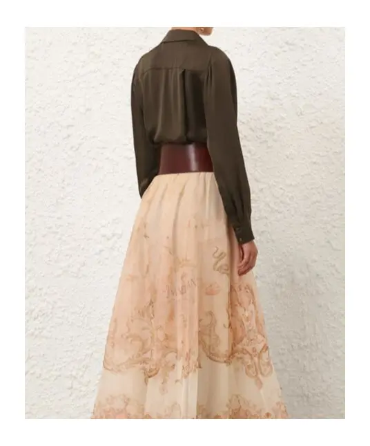 Zimmermann Hypnotic" Satin Shirt