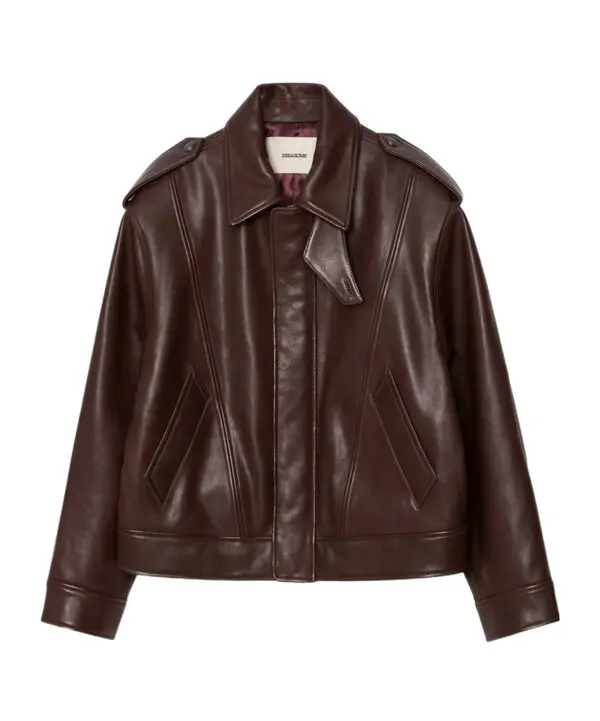 Zadig&Voltaire Kimo Leather Jacket - Black