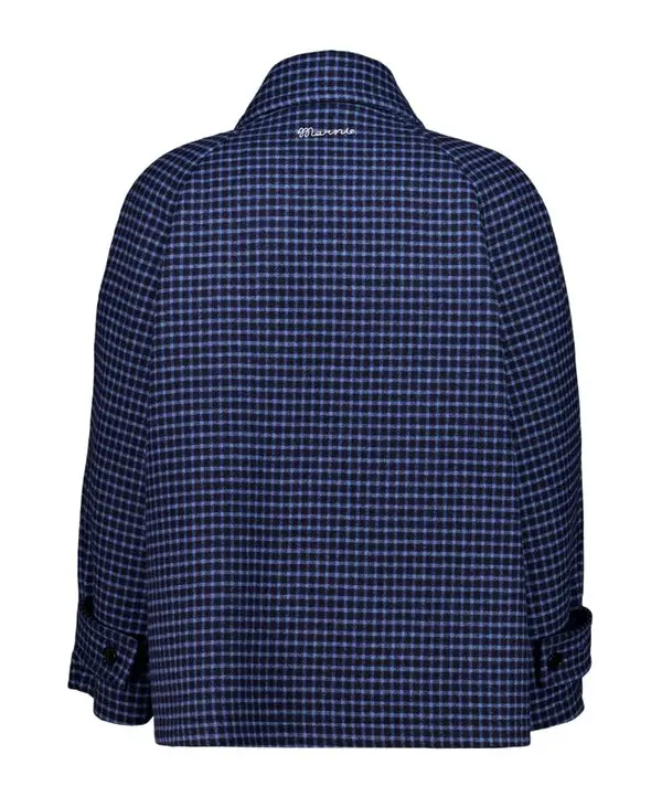 Marni Checked Single-breasted Jacket