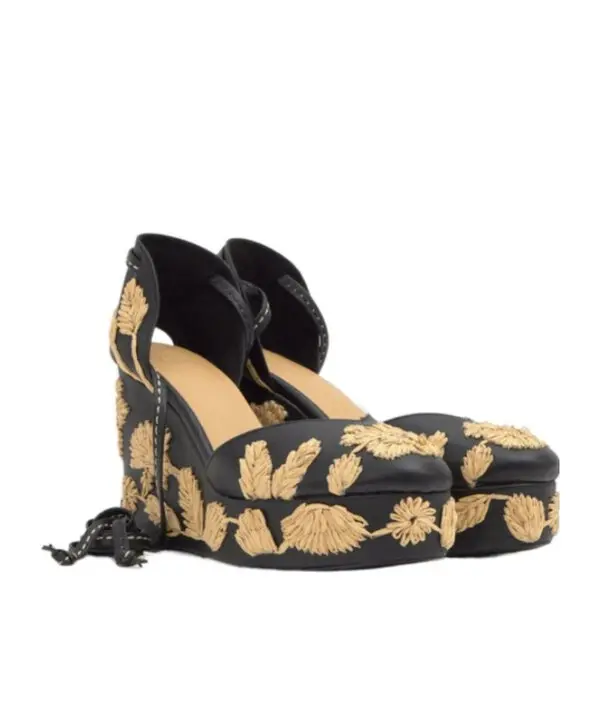 CastaÑer Carmela Wedge Sandals