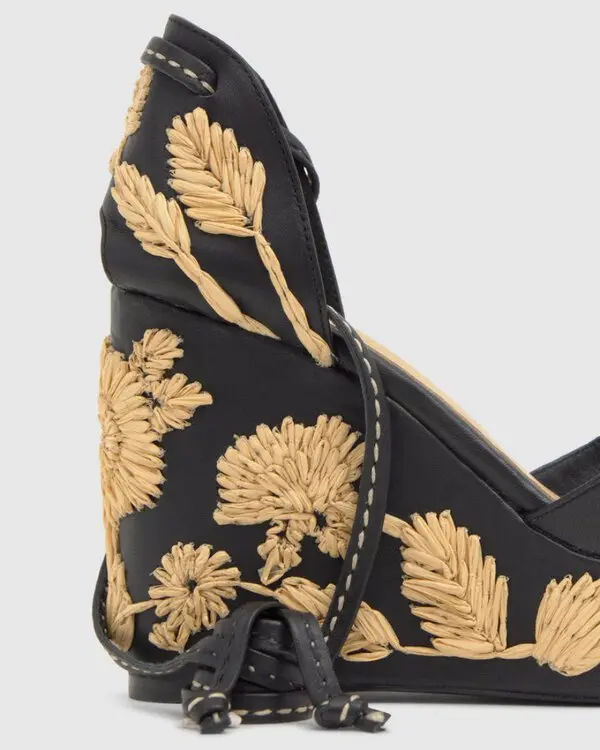CastaÑer Carmela Wedge Sandals