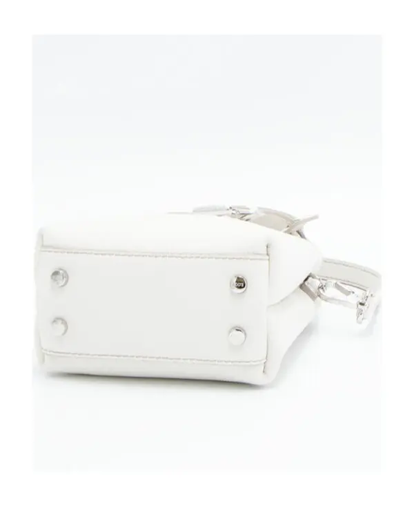 TOD'S T Timeless Micro Tote Bag - White
