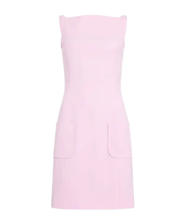 PATOU Pocket Strap Mini Dress - Light Pink