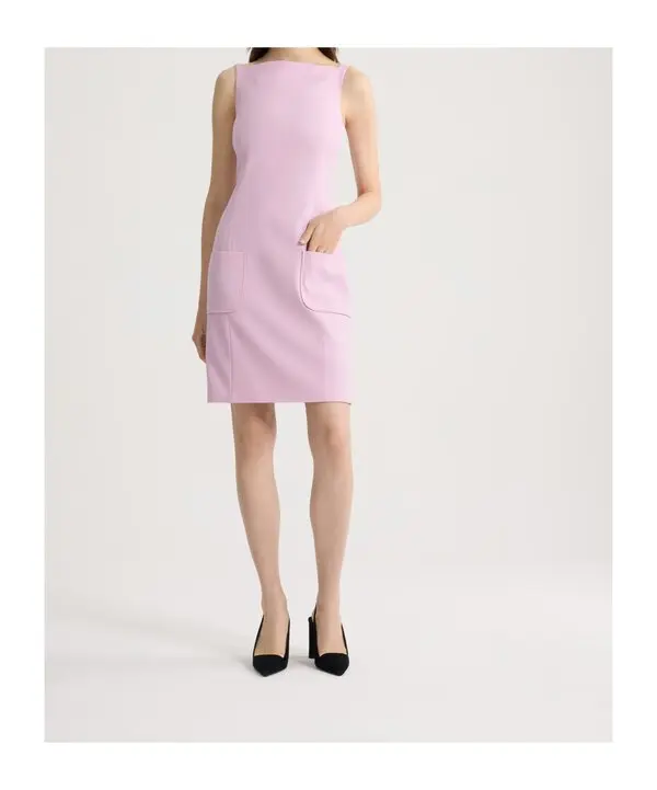 PATOU Pocket Strap Mini Dress - Light Pink