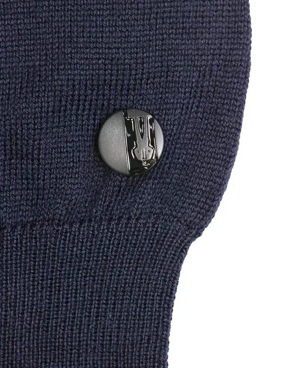 Karl Lagerfeld Striped Knitted Pullover - Black