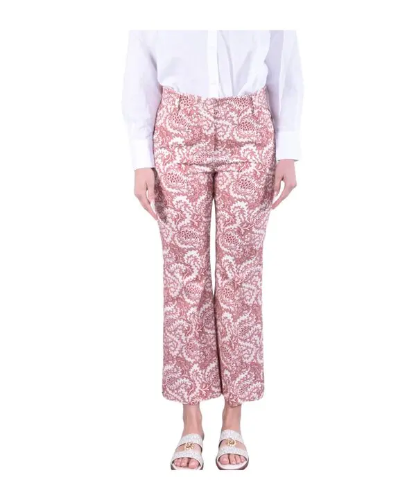 Max Mara Floral Patterned Trousers
