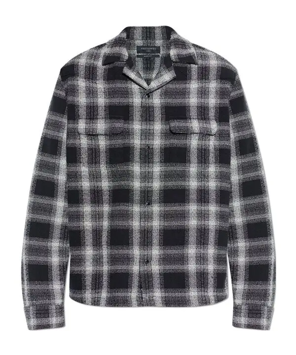 ALLSAINTS Teshio Check Long-sleeved Shirt