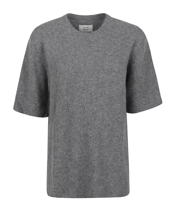 Loulou De Saison Raven Crewneck Knitwear - Gray