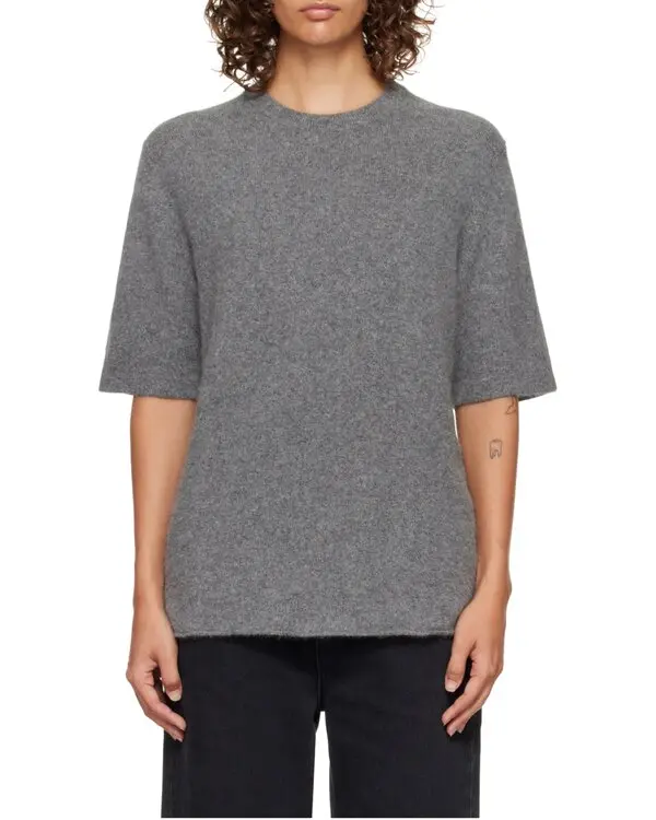 Loulou De Saison Raven Crewneck Knitwear - Gray