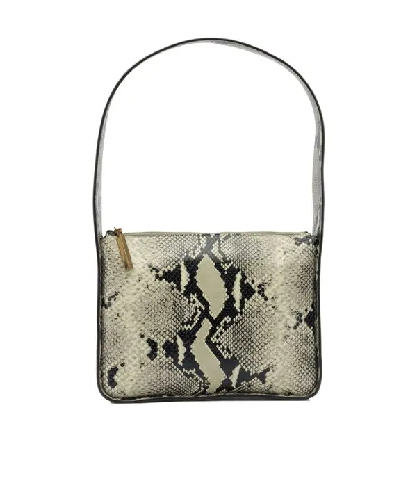 Khaite Lori Squared Small Shoulder Bag - Nude