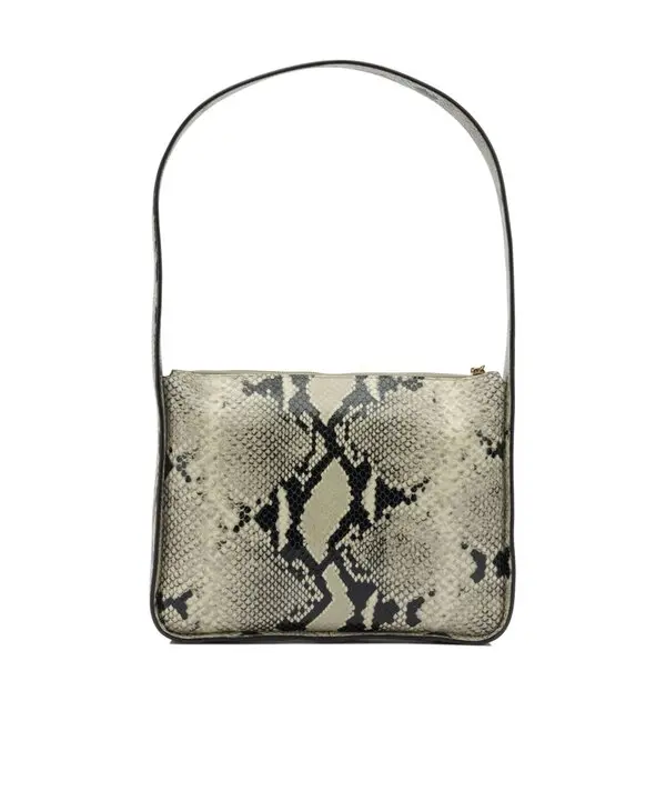 Khaite Lori Squared Small Shoulder Bag - Nude