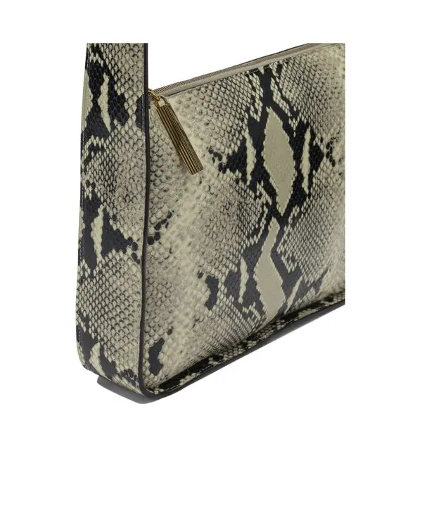 Khaite Lori Squared Small Shoulder Bag - Nude