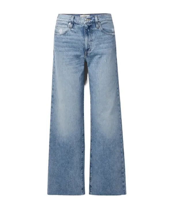SLVRLAKE Grace High-rise Wide-leg Jeans