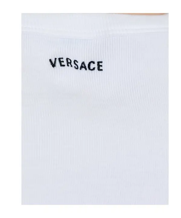 Versace Logo Underwear T-shirt - White