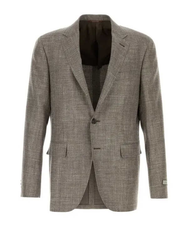 Canali Single-breasted Blazer - Grey