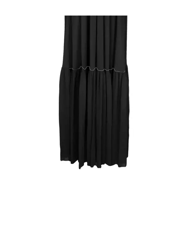 Dior Square Neck Long Sleeve Maxi Dress
