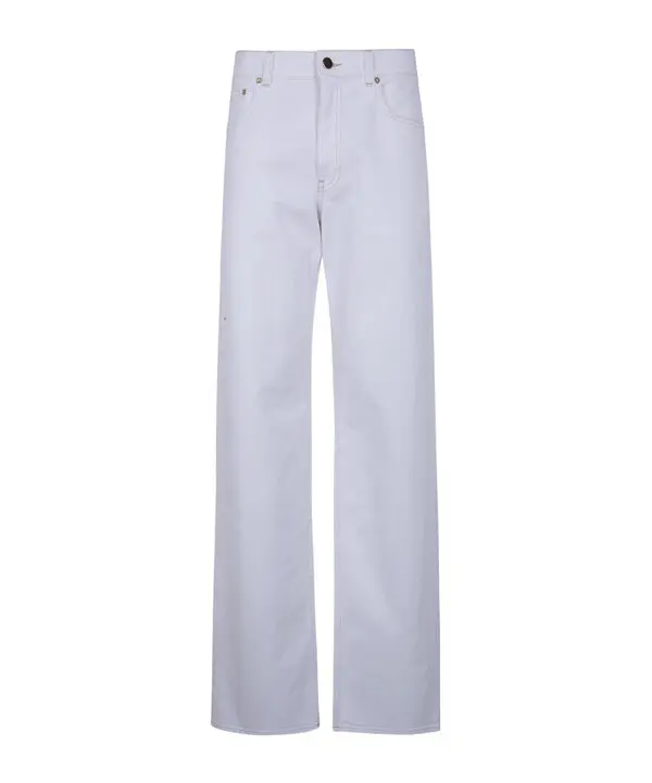 Fabiana Filippi Wide-leg Slim Pants - White