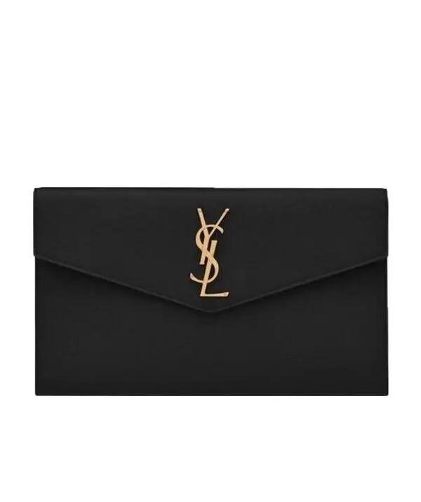 Saint Laurent Uptown Clutch Bag - Black