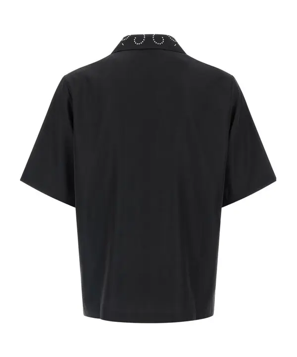 Amiri Rhinestone Logo Short-sleeve Shirt