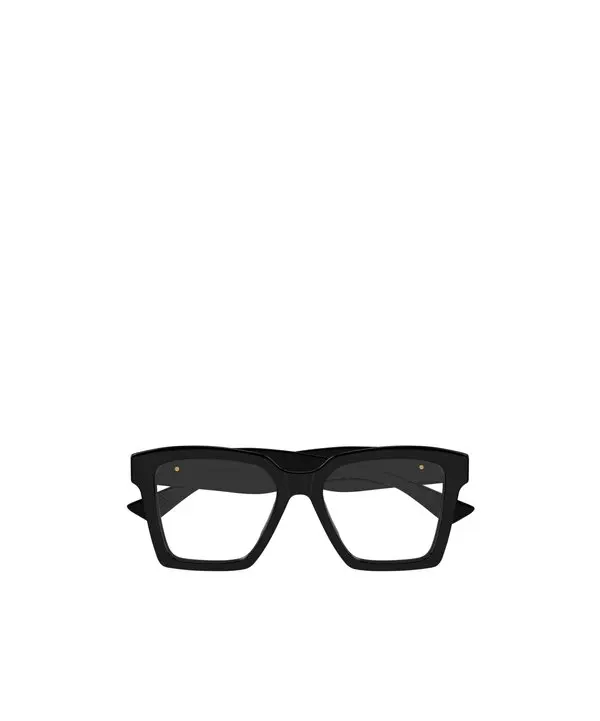 Bottega Veneta Square Frame Eyeglasses - Black