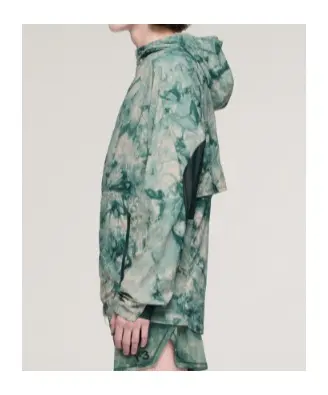 Y3 Tie-dye Hooded Track Jacket - Gray